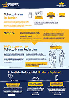 British American Tobacco - Tobacco harm reduction in focus