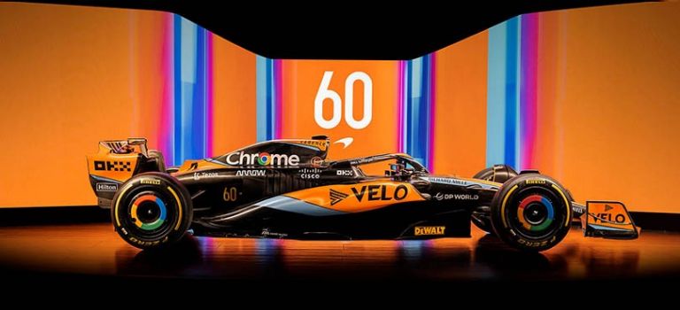 British American Tobacco - Velo front and centre at McLaren F1 car launch